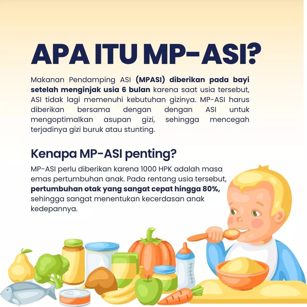 Mengenal MP-ASI untuk Anak Baduta | Yayasan Sayap Ibu